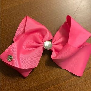 JoJo Siwa Accessories | Pink Jojo Bow With Sparkles | Poshmark